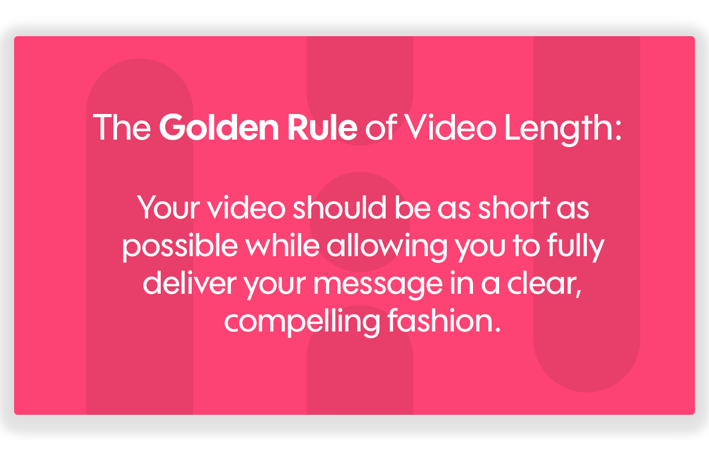 Video length best practices - Promo.com