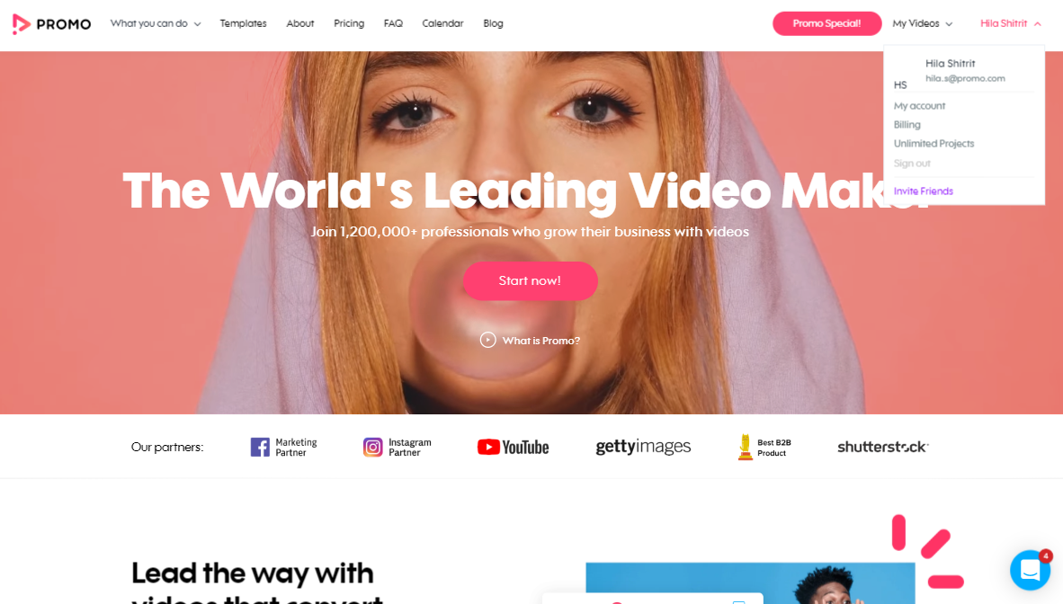 New Referral Program: Refer Promo.com and Get Premium Clips - Promo.com