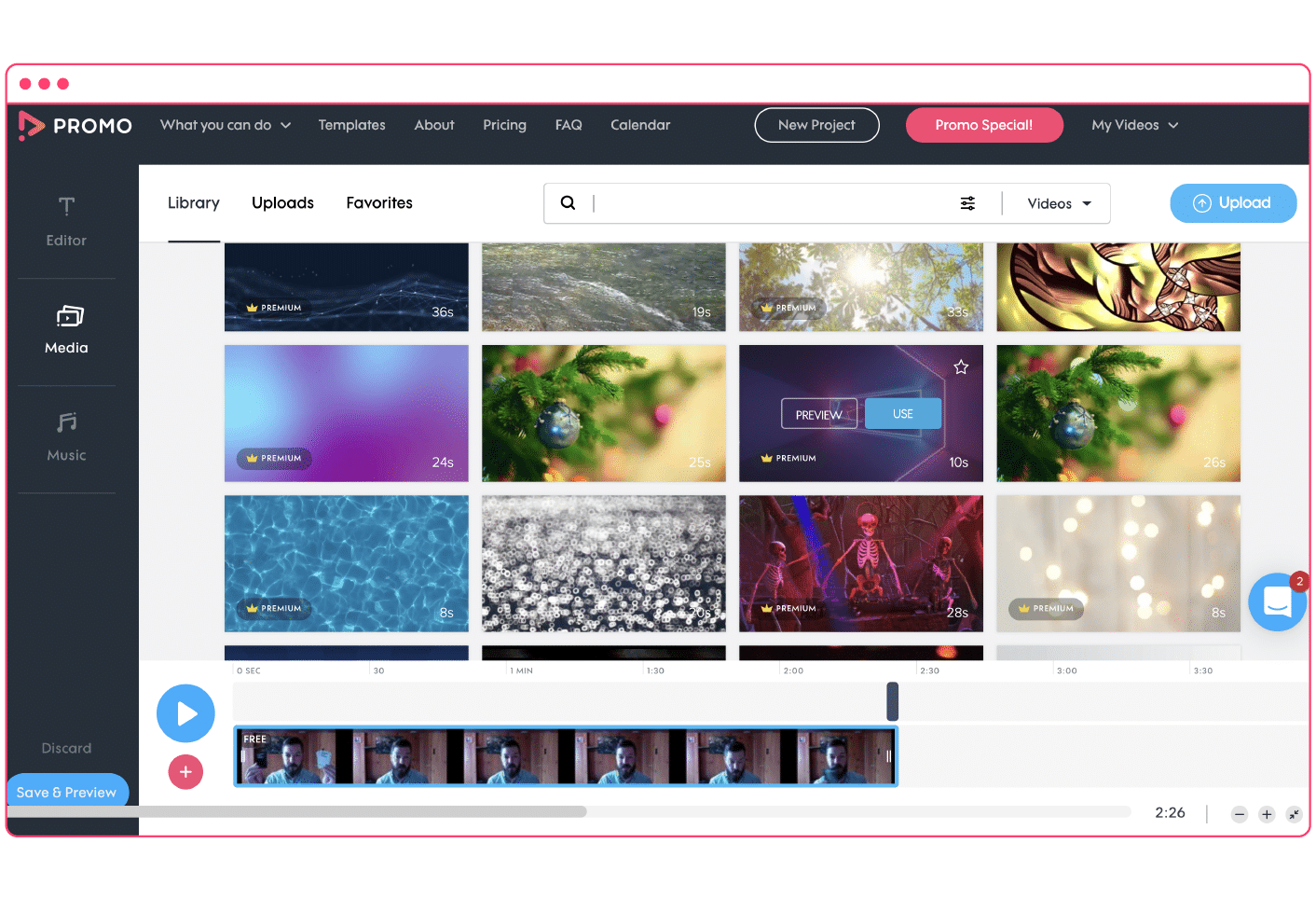 How to create a YouTube outro - Promo.com