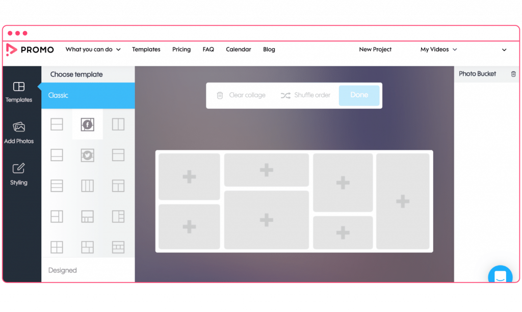 How to make photo collages on Facebook | Promo.com