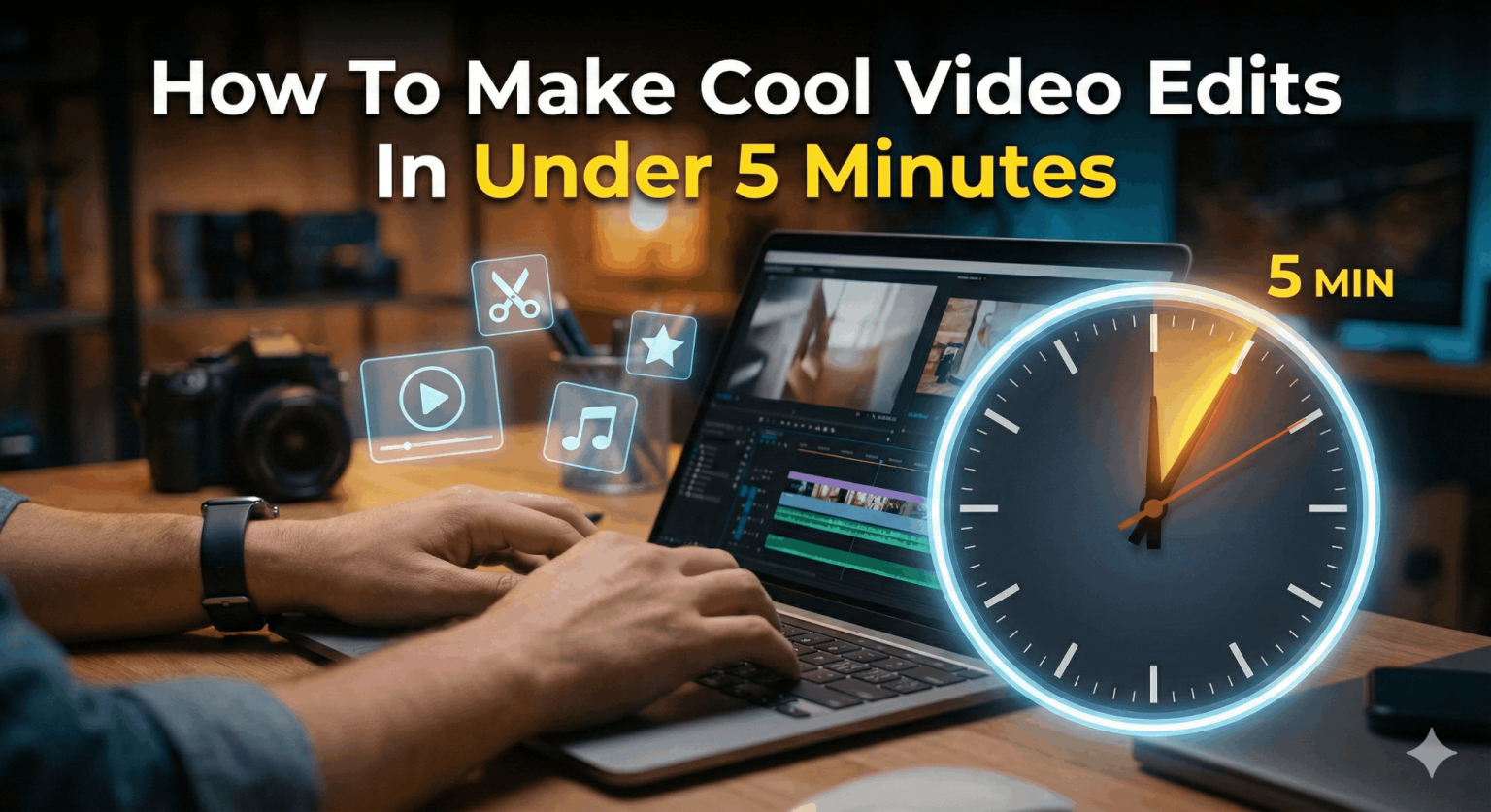 How Can You Create Cool Video Edits in Under 5 Minutes?